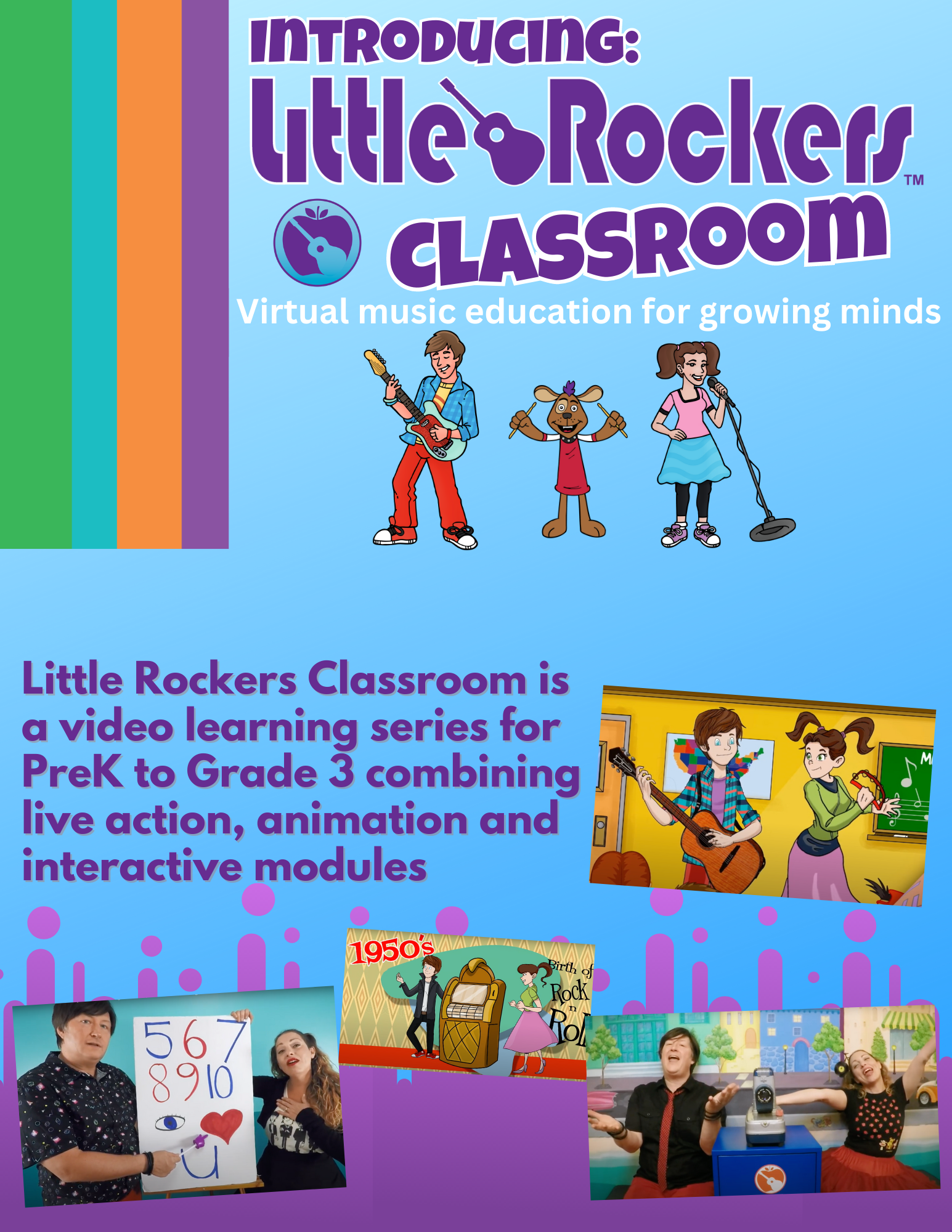 Little Rockers Classroom Video App - Little Rockers