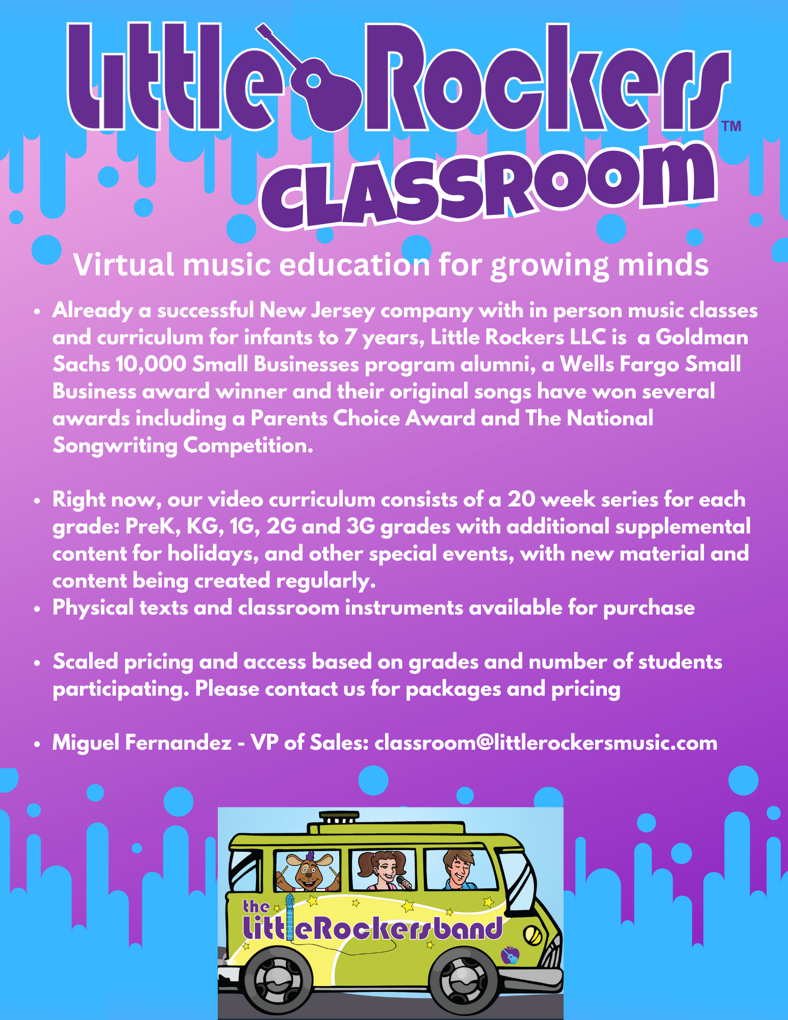 Little Rockers Classroom Video App - Little Rockers